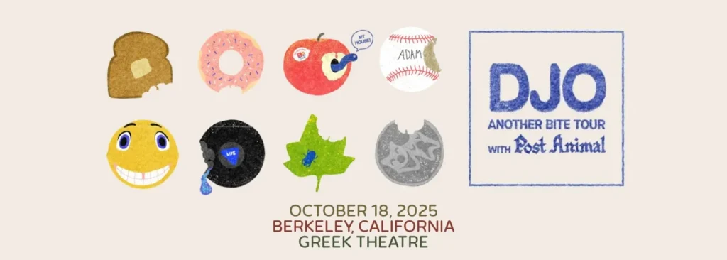 Djo & Post Animal Tickets | 18 October 2025 | Greek Theatre - U.C. Berkeley